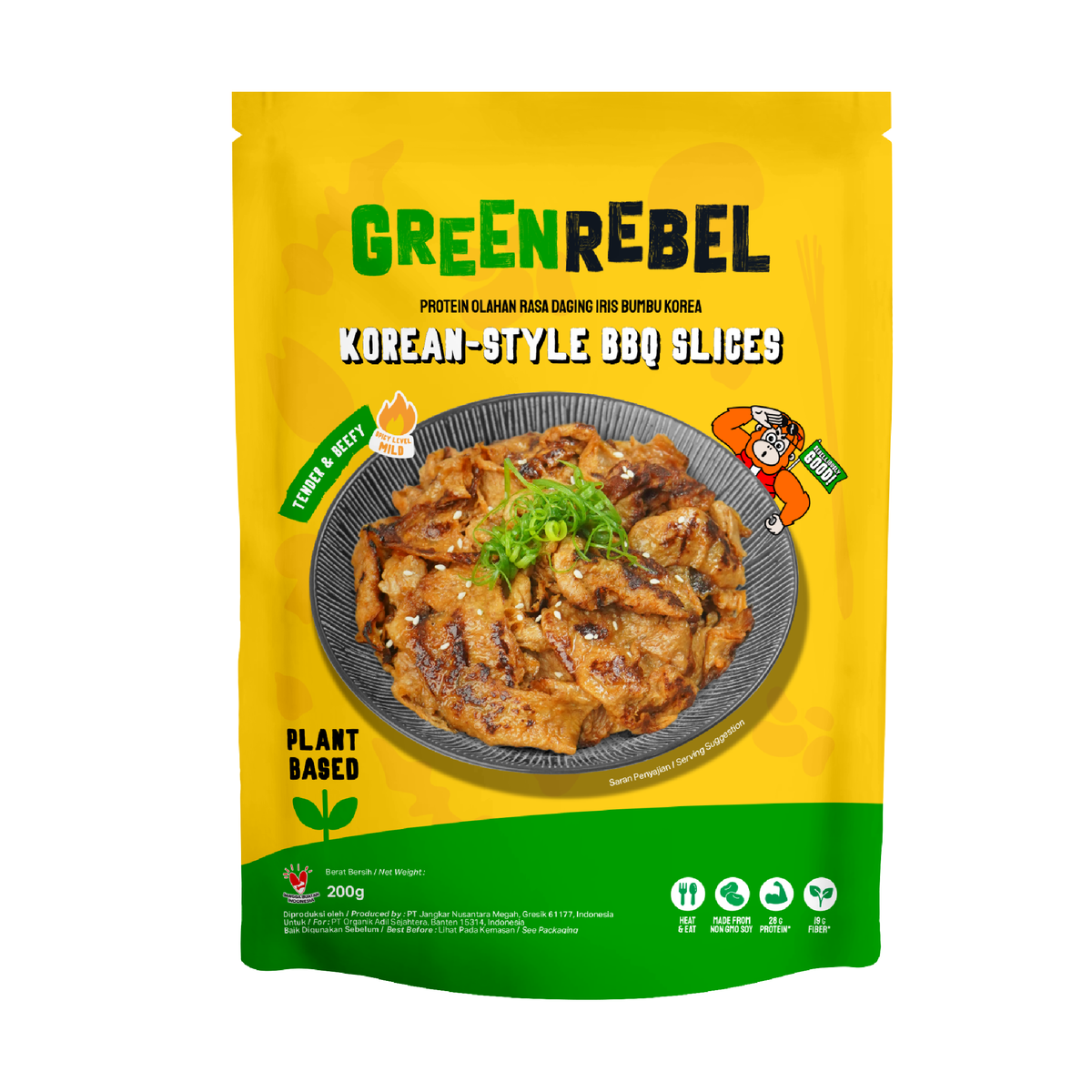 Korean BBQ Slice – Green Rebel Foods