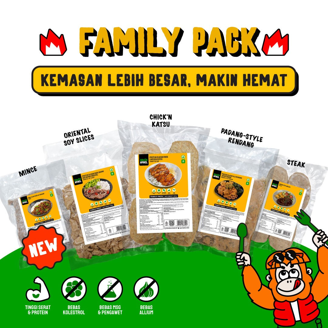 Family Pack – Green Rebel Foods