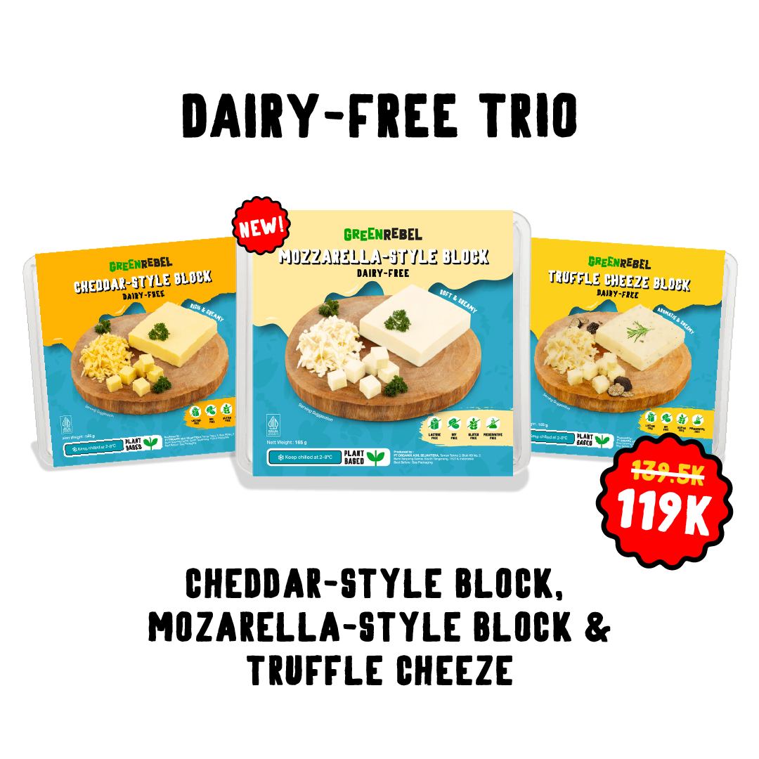 Green Rebel Dairy-Free Cheese Trio – Green Rebel Foods