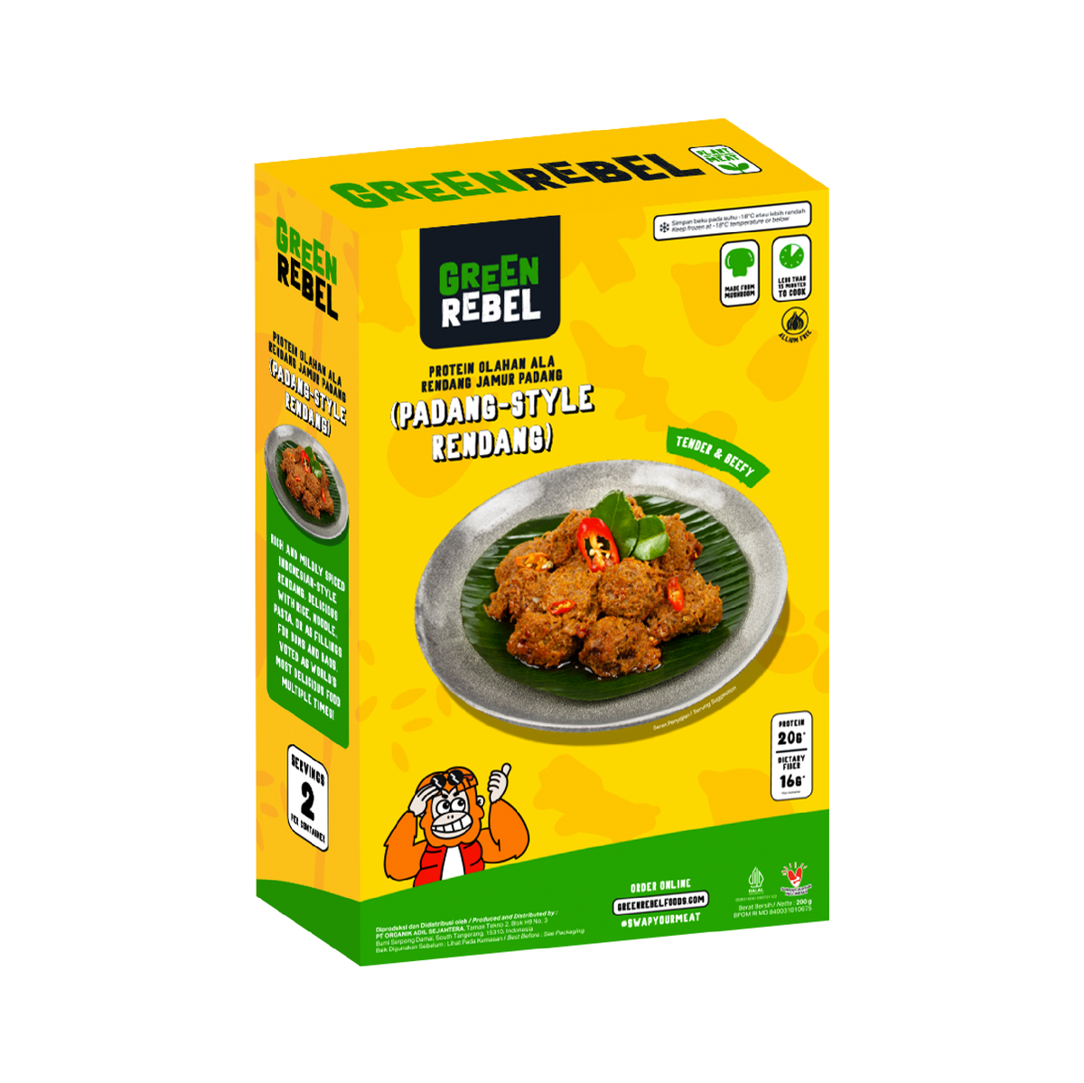 Beefless Rendang – Green Rebel Foods