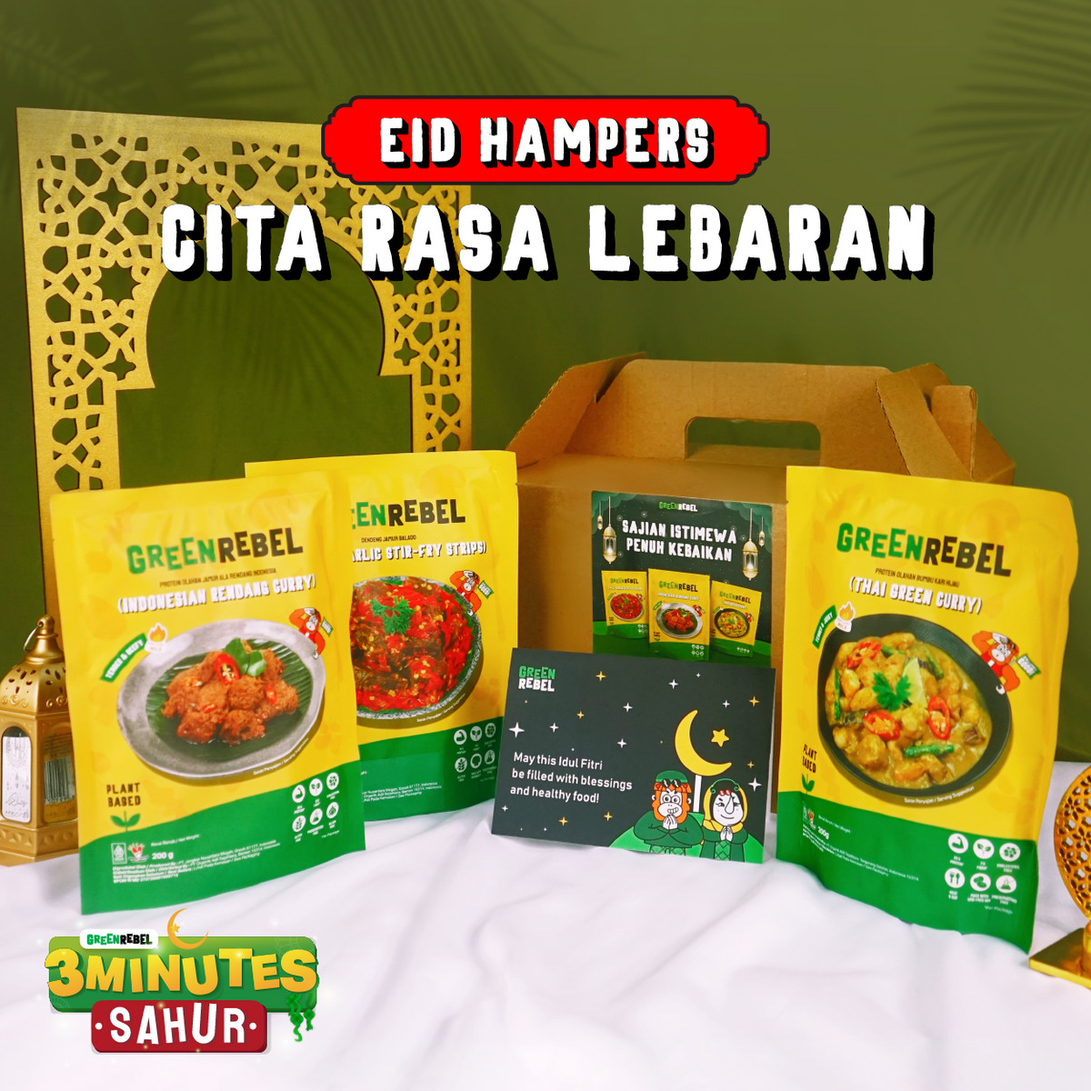 Green Rebel Hampers Ramadhan Cita Rasa Lebaran – Green Rebel Foods