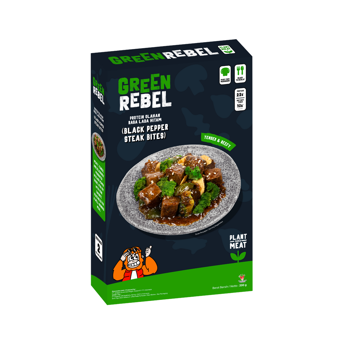 Black Pepper Steak Bites (Heat & Eat) – Green Rebel Foods