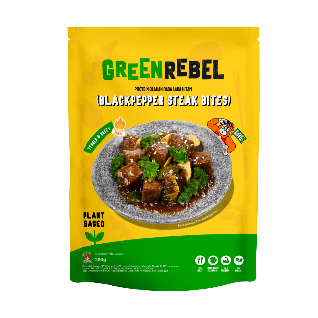 Black Pepper Steak Bites (Heat & Eat) – Green Rebel Foods