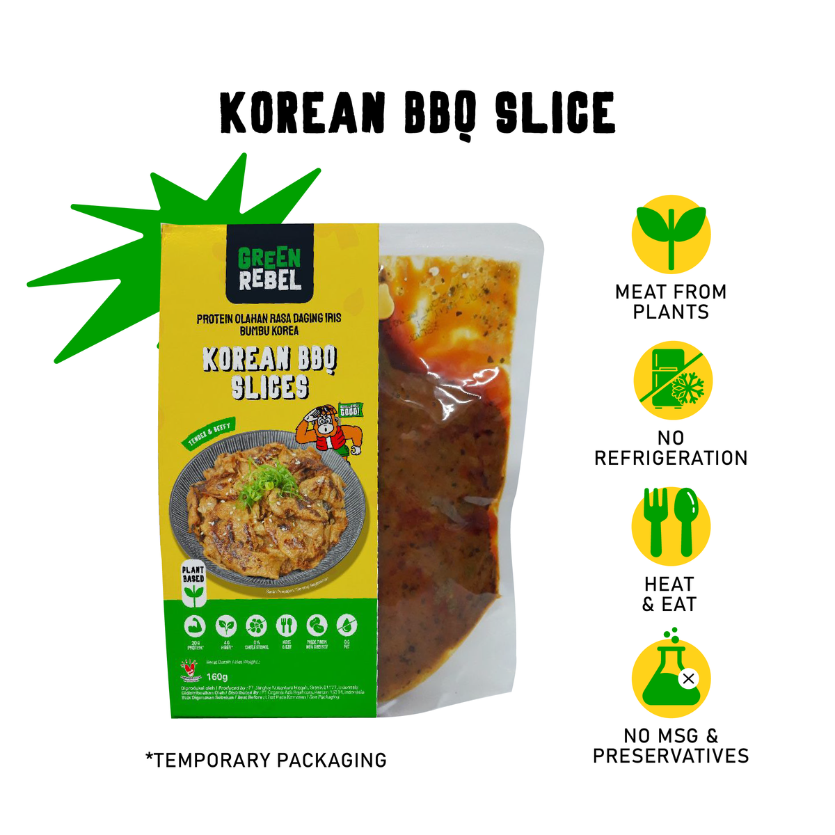 Korean BBQ Slice – Green Rebel Foods
