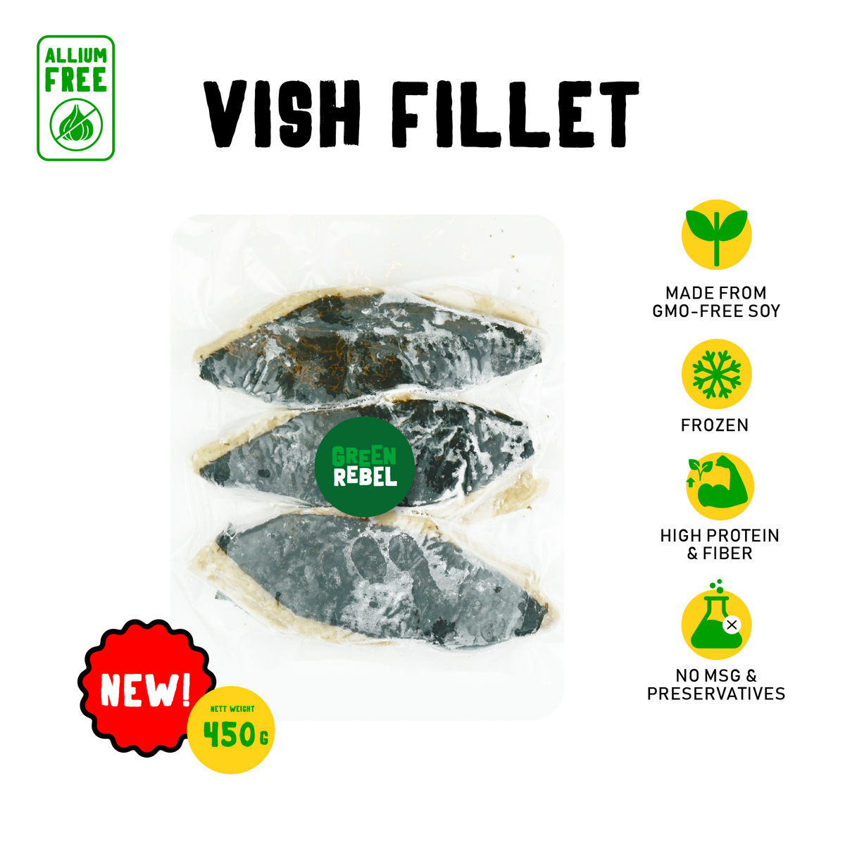 Green Rebel Family Pack Plant-Based Vish Fillet – Green Rebel Foods