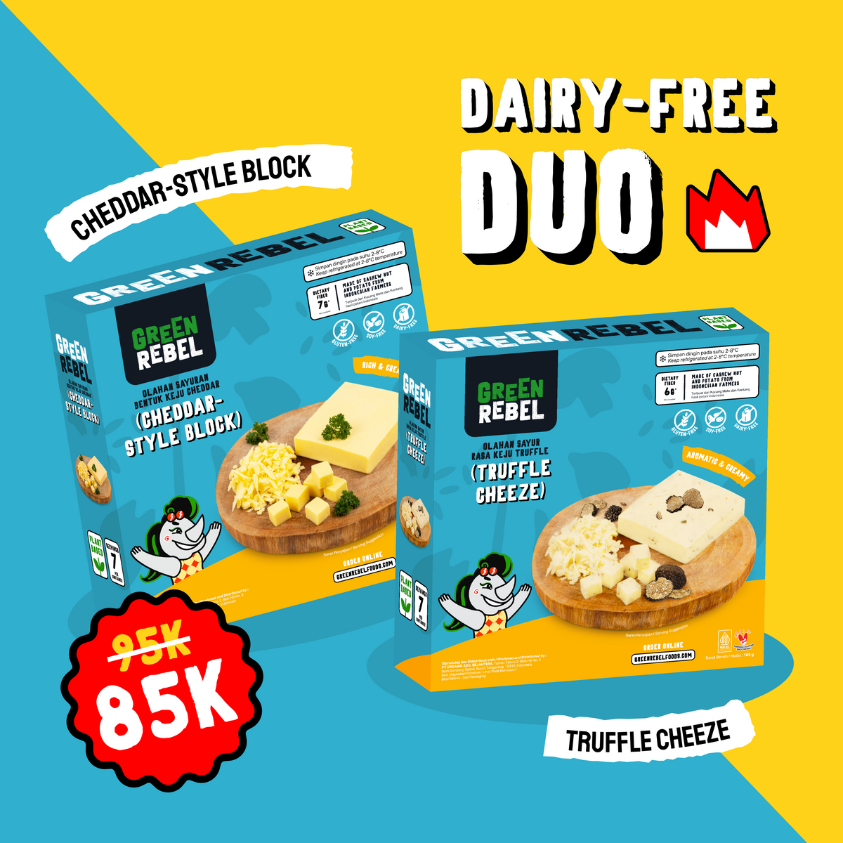 Dairy-Free Duo – Green Rebel Foods